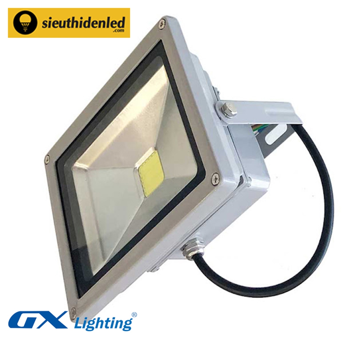 Đèn led pha rọi xám 20W GX Lighting GX-DPR020