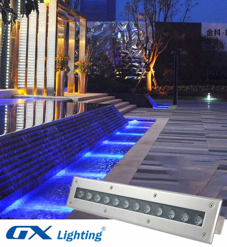 Đèn led âm đất chữ nhật đổi màu 12W GX Lighting AD-1201-RGB - Đèn Led ...